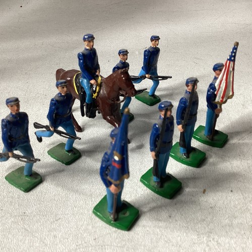 Lot Of 9 U.S. Cavalry Toy Soldiers | eBay