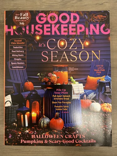 Good Housekeeping Magazine September/October 2025 It's Cozy Season ...