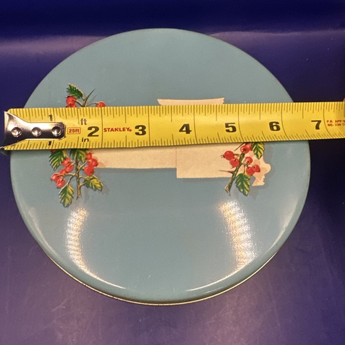 Manor Fruitcake Tin Kansas Missouri Lewis & Clark Cattle Drive Cowboys ...