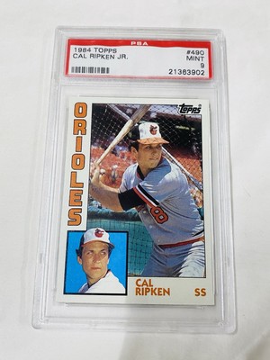 1984 TOPPS #490 CAL RIPKEN JR. PSA 9 MINT HOF ORIOLES | eBay