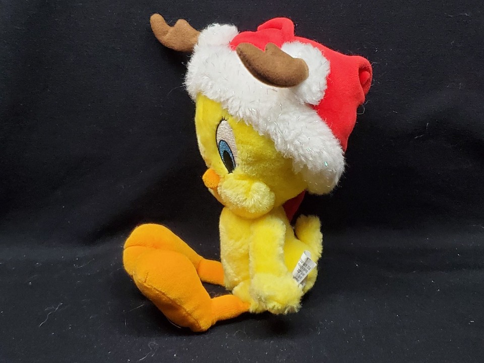 Tweety Bird Santa's Wittle Helper Hallmark Looney Tunes Plush 10 ...