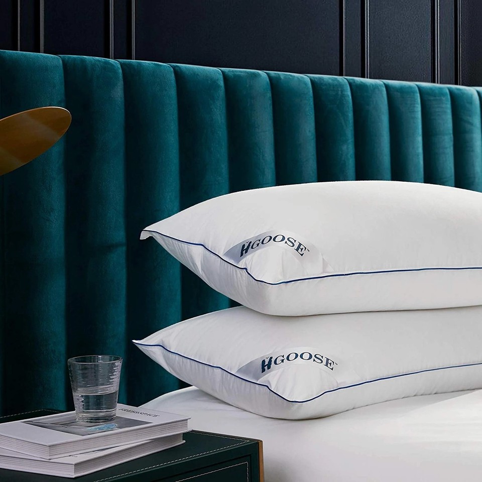 Triple Chamber Hungarian Goose Down Pillow King 46655455468| eBay