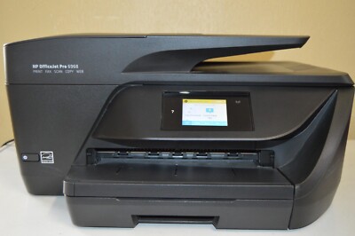 HP Officejet Pro 6968 All In One Wireless Color Inkjet Printer Powers ...