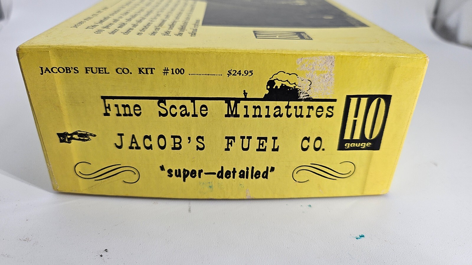 HO Fine Scale Miniatures, Jacobs Fuel Company Kit No. 100 | eBay
