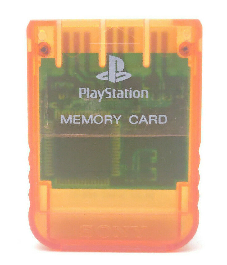 Sony Playstation 1 PS1 Official OEM 15 Block Memory Card Import SCPH ...
