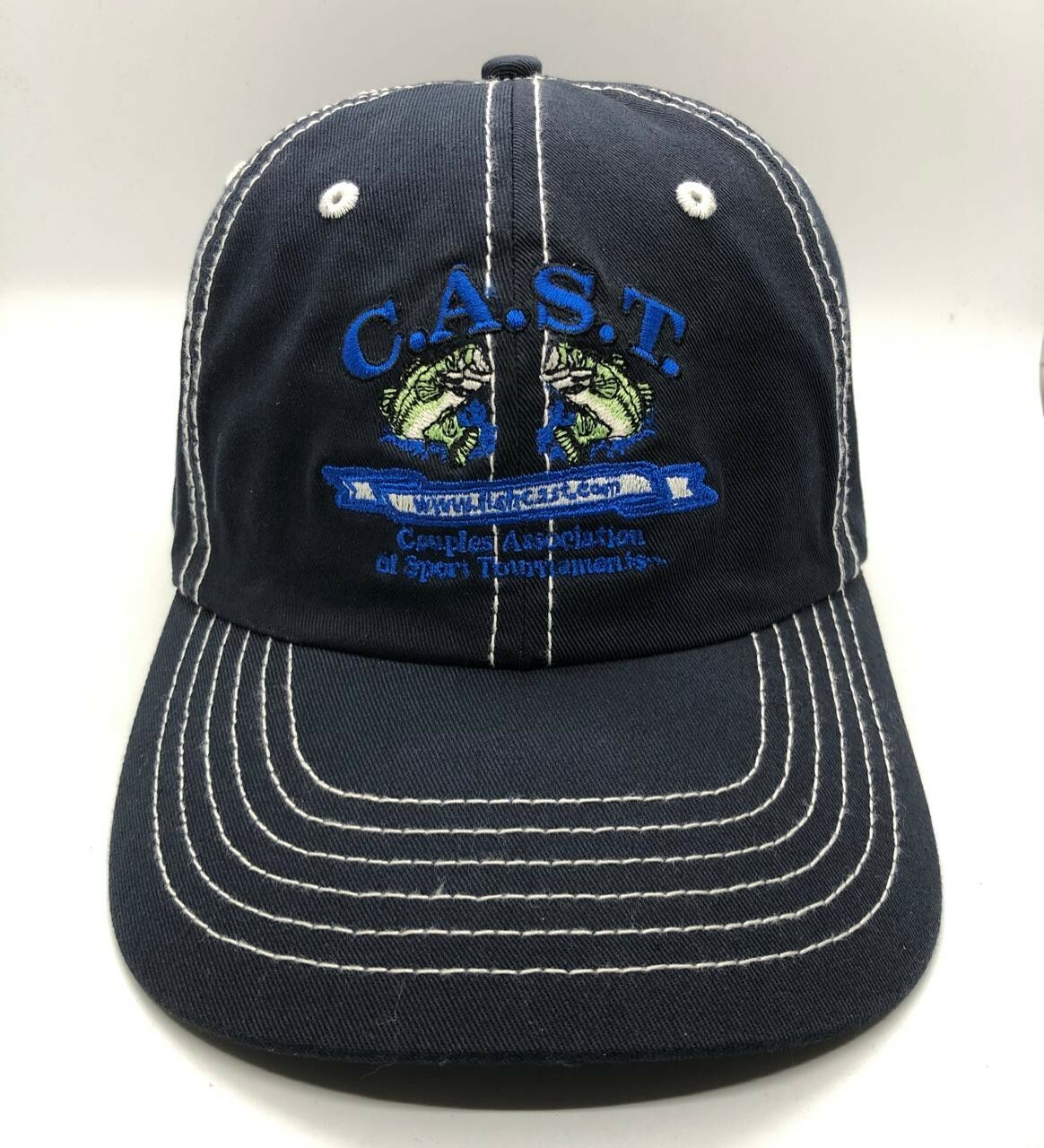 CAST Fishing Couples Assoc Of Sports Tournaments Cap Hat Adult ...