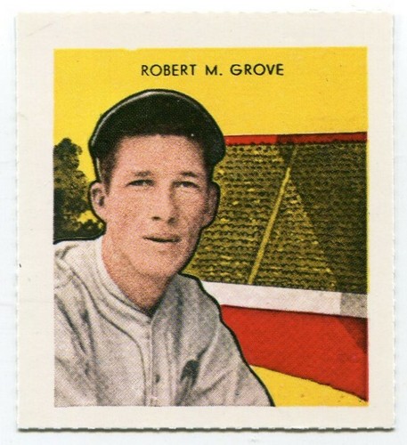 Dover reprint - 1933 Tattoo Orbit - Lefty Grove Philadelphia Athletics ...