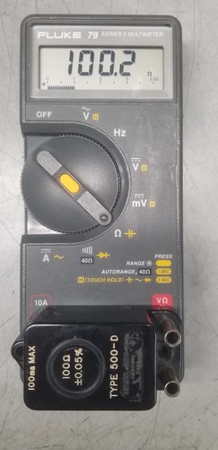 Fluke 79 Multimeter ACCURATE READINGS ON ALL RANGES! Capacitance ...