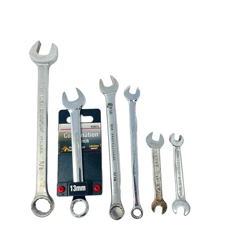 6 Pcs Challenger, Performance and Assorted Combination Wrench Set, Made ...