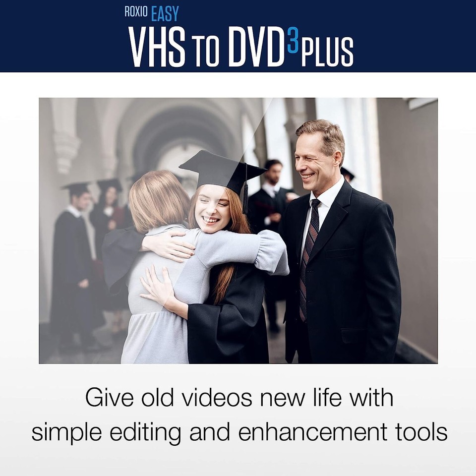 Easy VHS to DVD 3 Plus-VHS, Hi8, V8 Video to DVD or Digital Converter ...