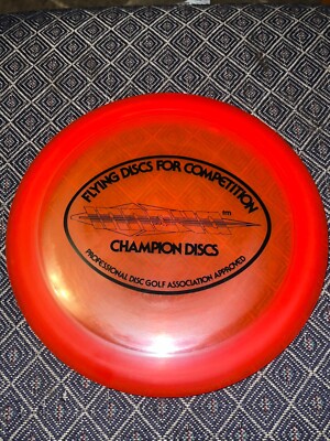 RARE Innova PROTO First Run Champion Destroyer 175g Red w/ Black Stamp ...