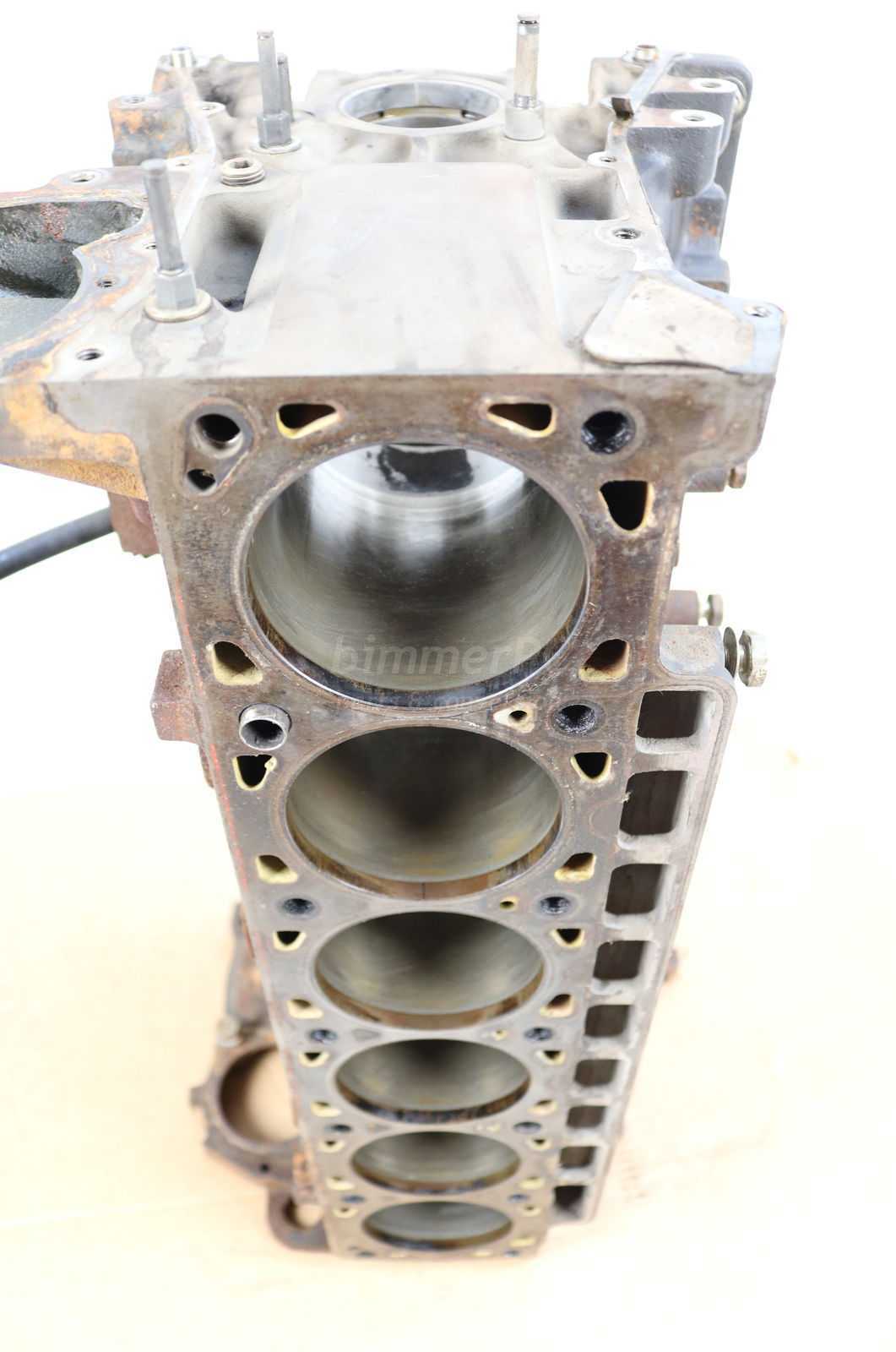 BMW M30 B35 Inline 6 Cylinder Engine Bare Motor Block E34 E32 E24 1987 ...