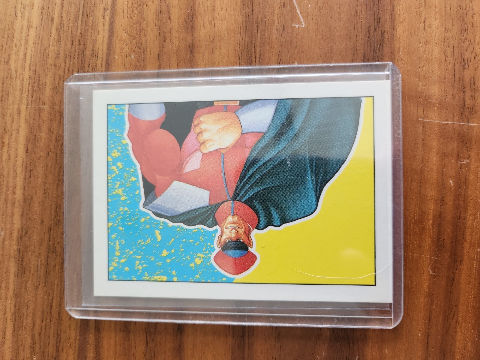 M. Bison # 74 Scissor Kick 1993 Capcom Topps Street Fighter II Two 2 ...