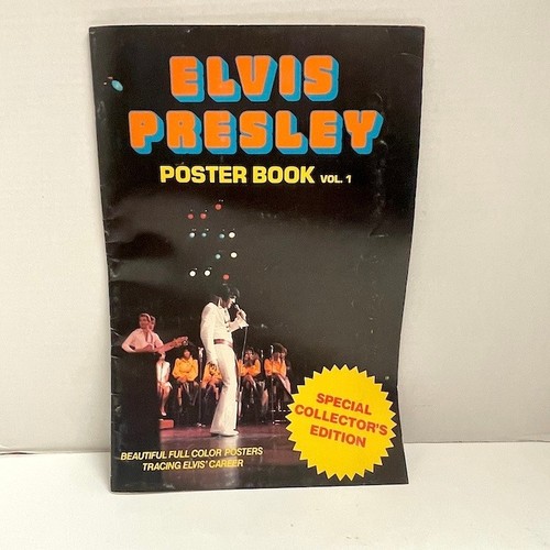 Elvis Presley Poster Book Volume 1 Full Color Posters 1977 | eBay