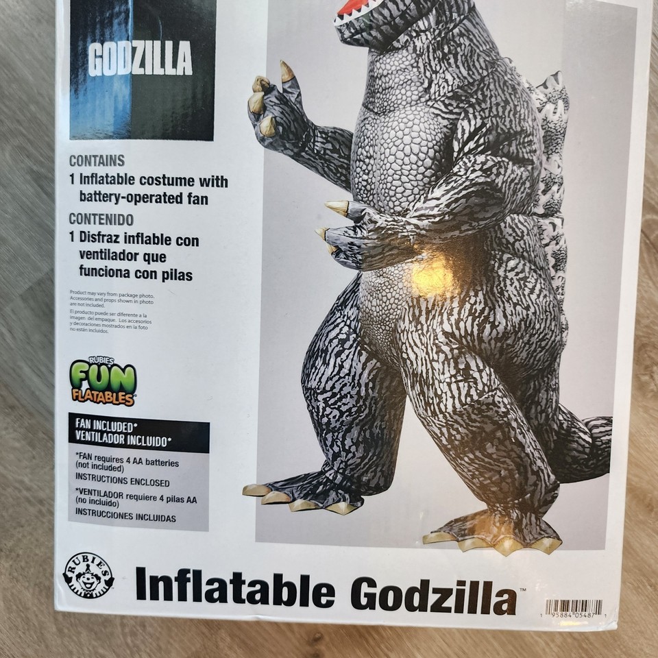 Inflatable Godzilla Boys One Size Costume | eBay