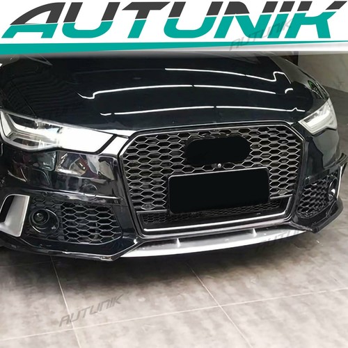 Fits for 2016-2018 Audi A7 S7 Front Honeycomb Mesh Grill Grille RS7 ...