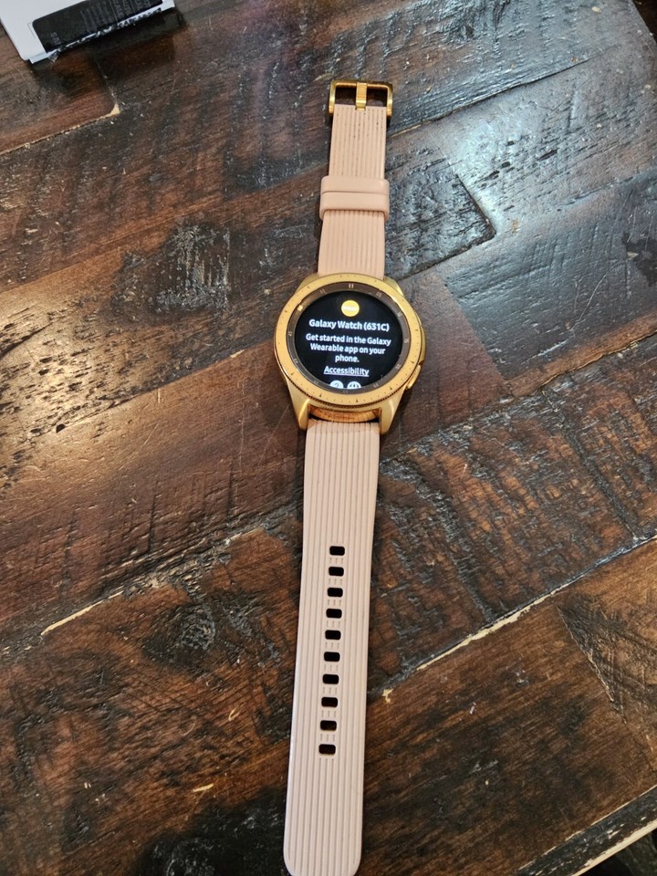 Samsung Galaxy Watch (42mm) SM-R815 GPS + LTE Smartwatch - Very Good | eBay