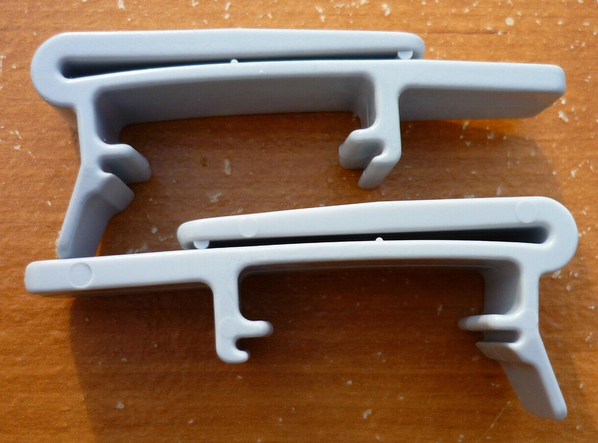 (3) LEVOLOR Vertical Blind Dust Cover Valance Clip Bracket for 1-3/8 ...