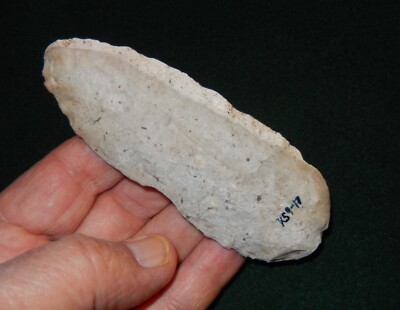 VERY NICE KAY COUNTY FLINT CHIPPED CELT or HANDHELD BLADE FOUND IN ...