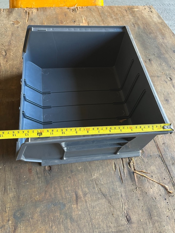 Lin bin storage used(large grey bins) | eBay UK