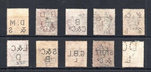 LINE ENGRAVED PERFINS AT £4.99 PER STAMP [OUR REFERENCE LEP0001] | eBay