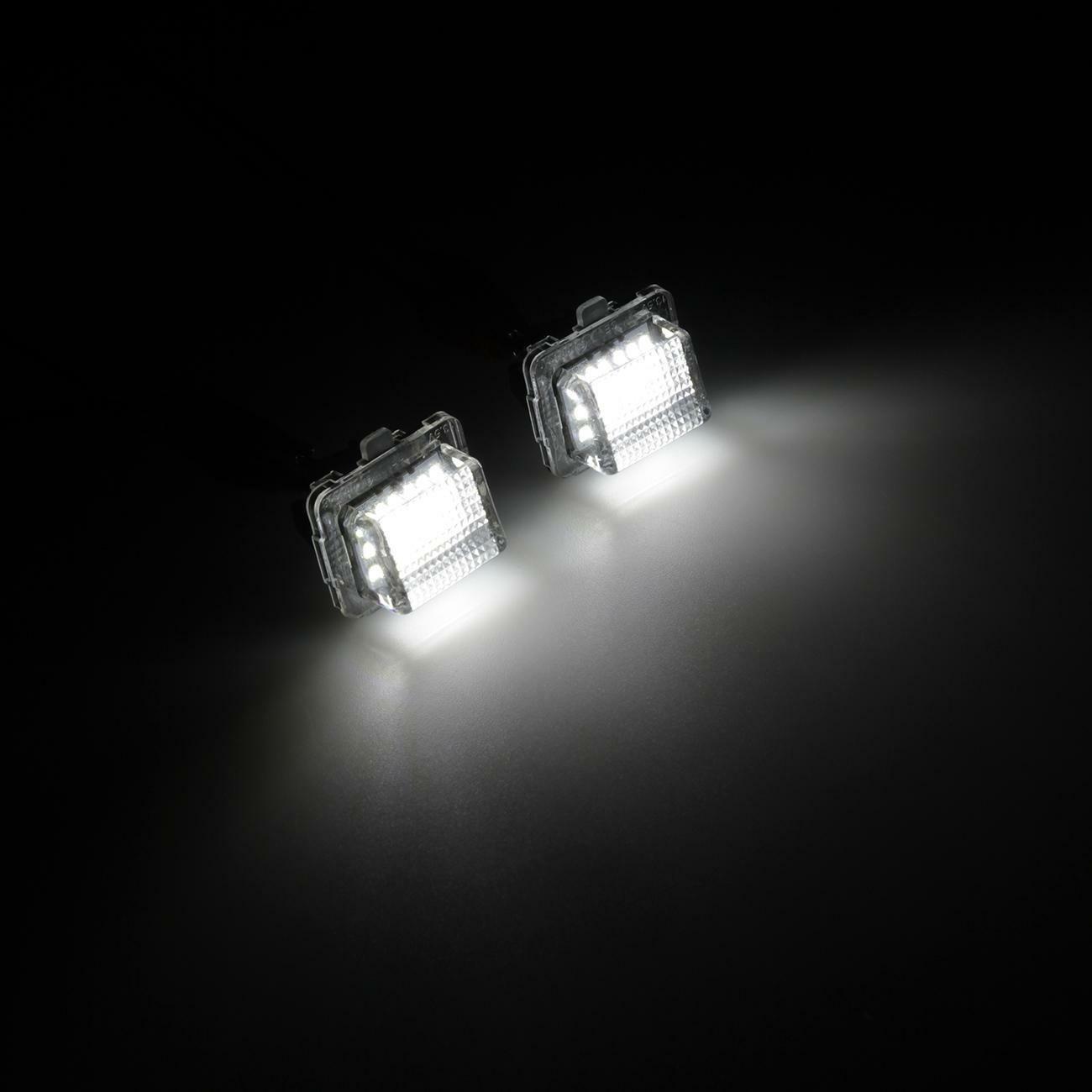 Pair For MERCEDES-BENZ W204 W221 W212 C216 LED License Plate Light ...