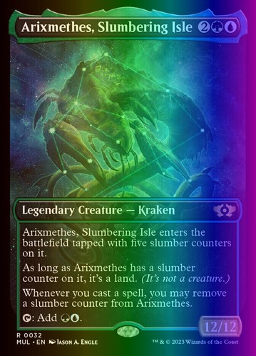 Arixmethes, Slumbering Isle (32/204) MUL NM FOIL | eBay