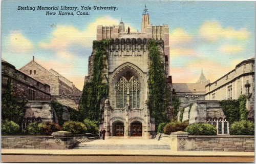 Sterling Memorial Library, Yale University, New Haven Connecticut | eBay