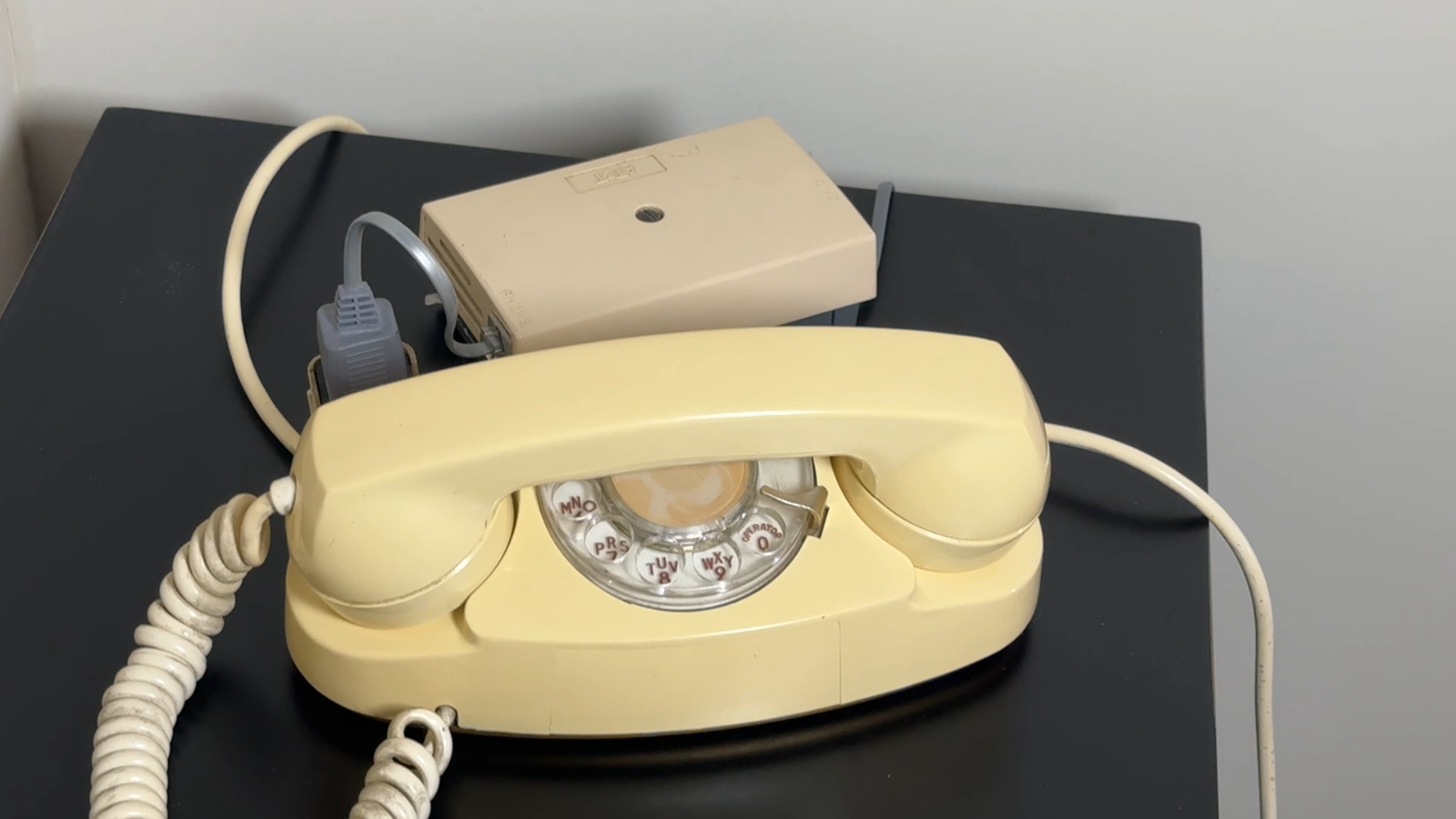Vintage Rotary Princess Rotary Phone 701B Cream 1962 DATES MATCH Ext ...