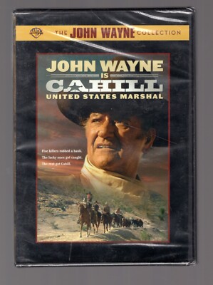 CAHILL - NEW DVD A - JOHN WAYNE - GARY GRIMES - NEVILLE BRAND - 1973 ...