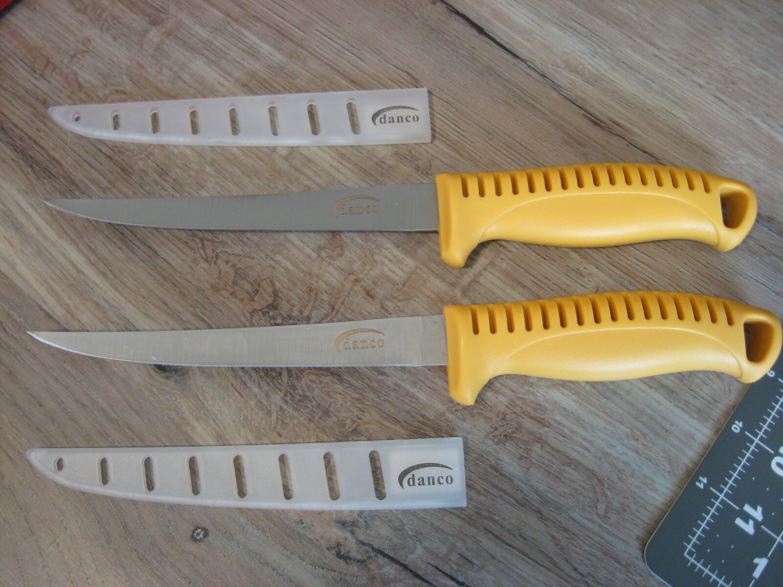 2 Danco Fillet Knives 6" SS Blades Fish Cleaning Knife With Blade ...
