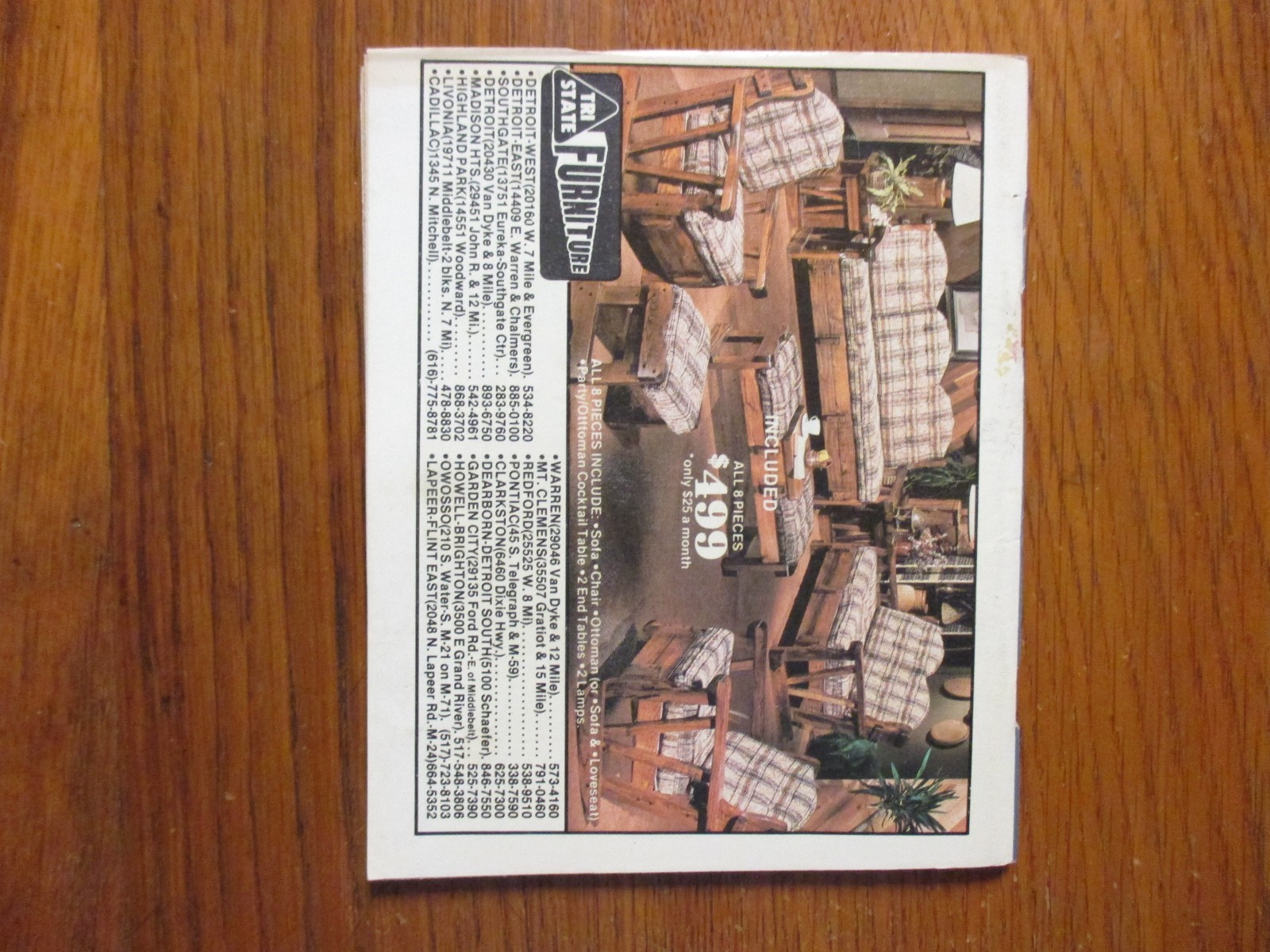 Sept. 11, 1983 Detroit News Television Magazine(DEBRA SUE MAFFETT/MISS ...