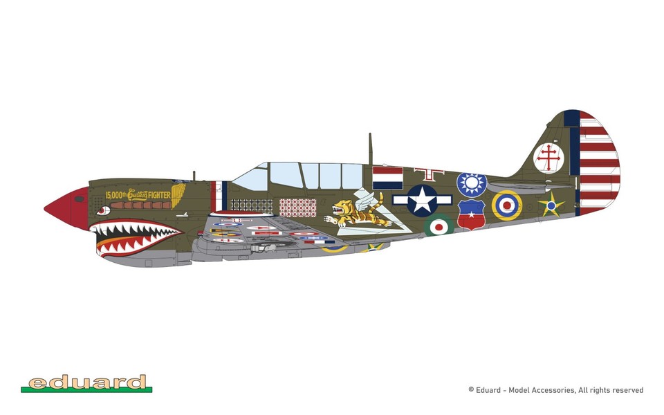 Eduard 11193 15,000th P-40N Warhawk - The Limited Edition scale 1/48 ...