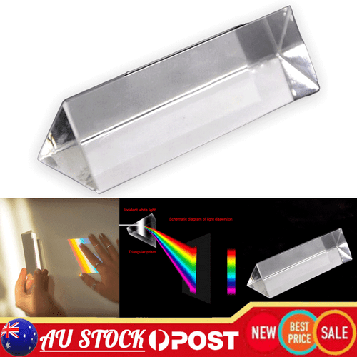 Teaching Tools Physics Optical Glass Triangular Prism School ...