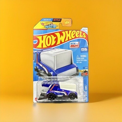 Hot Wheels 2024 Let's Race Blue Rink Racer # 168/250 HW Ride-Ons # 5/5 ...
