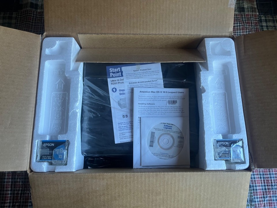 EPSON R280 Stylus Ultra Hi-Definition Photo Printer Open Box | eBay