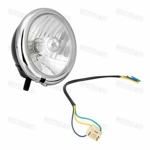 5 3/4" Housing Lamp Halogen Headlamp Front headlight For Harley lamunit ...