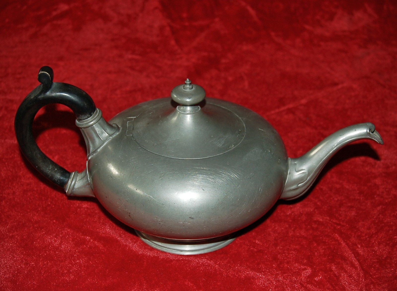 Antique Pewter TEAPOT Thomas Otley & Son Sheffield, England 1860-1870 ...