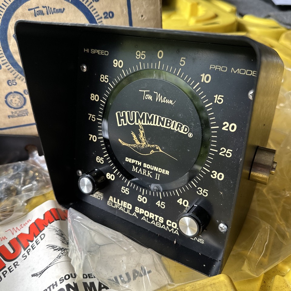 Vintage NOS Humminbird Mark 2 Depth Sounder | eBay