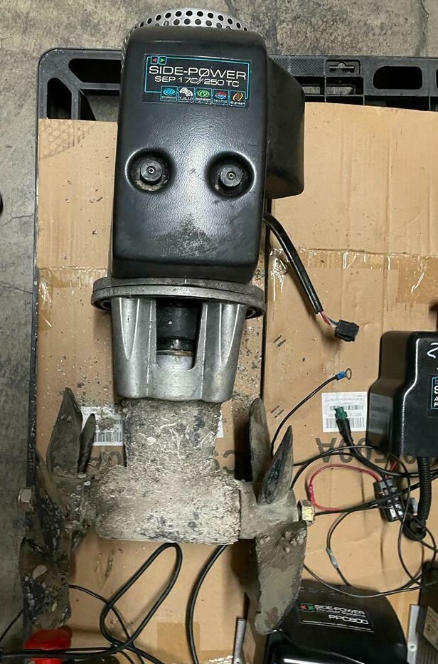 Side Power Sleipner Marine Bow & Stern Thruster System SEP170/250TC 24V ...