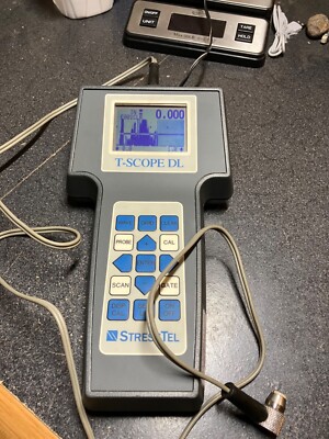STRESS-TEL T-SCOPE DL Thickness Ultrasonic Detector Gauge, FOR PARTS ...