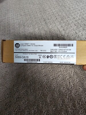 Allen-Bradley 5069 CompactLogix I/O 16 channels AC output module ...