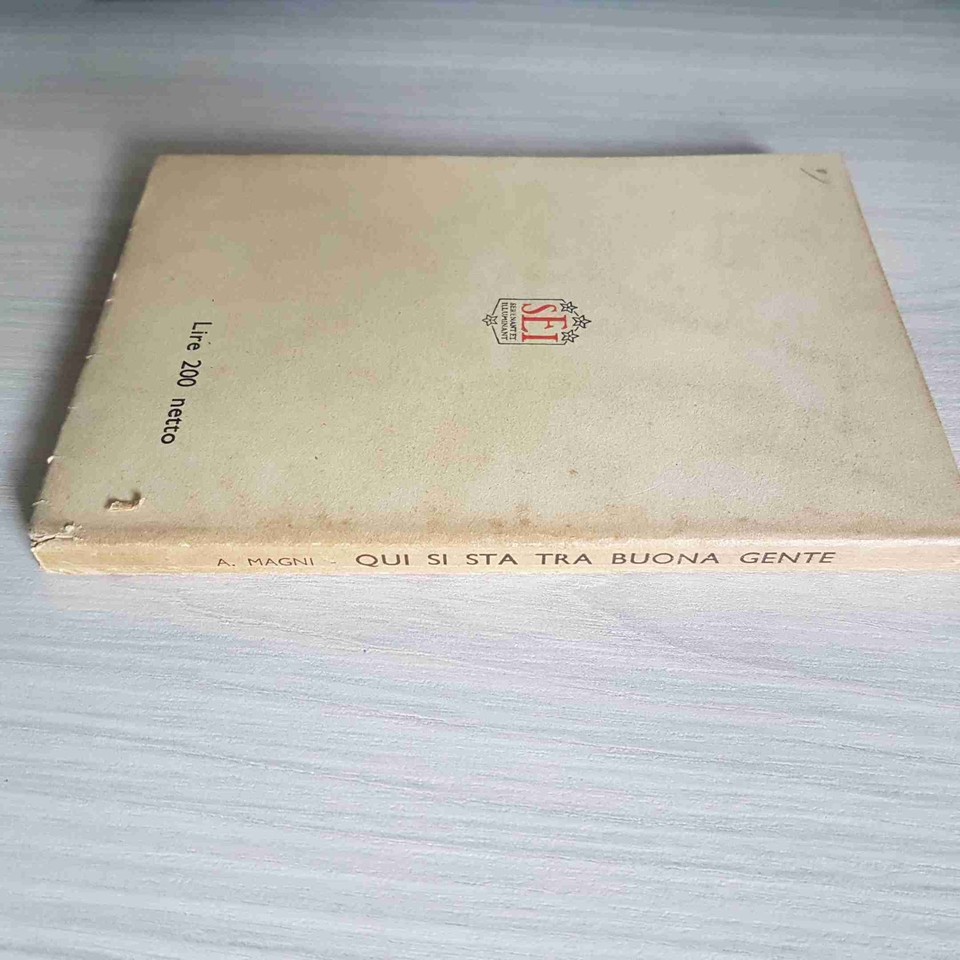 Here We Are Among Good People - Angelo Magni 1950 Six - Novel | eBay