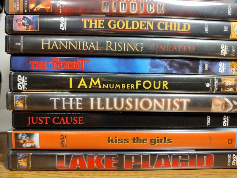 25 Count DVD Sci-Fi Horror Thriller Mixed Assorted Movie Lot | eBay