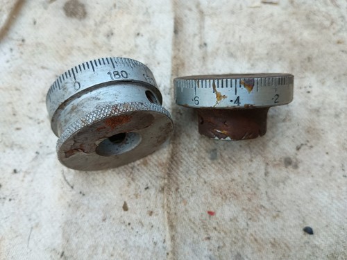 Satin Chrome Graduated Dials 0-200 Suit Machine Tool Handwheel Lathe ...