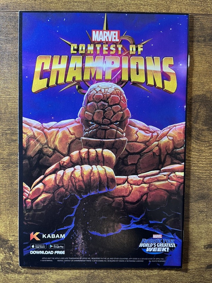 FANTASTIC FOUR 7 ESAD RIBIC COVER DAN SLOTT STORY MARVEL COMICS 2019 | eBay