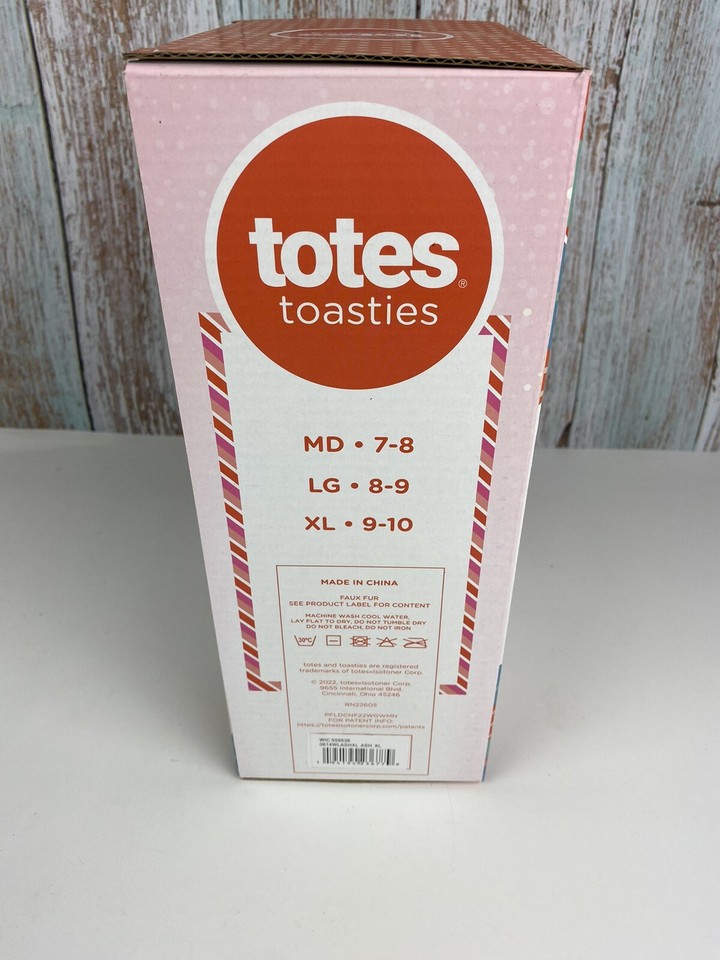 Totes Toasties Memory Foam Womens Slippers Ash Faux Fur - New in Box | eBay