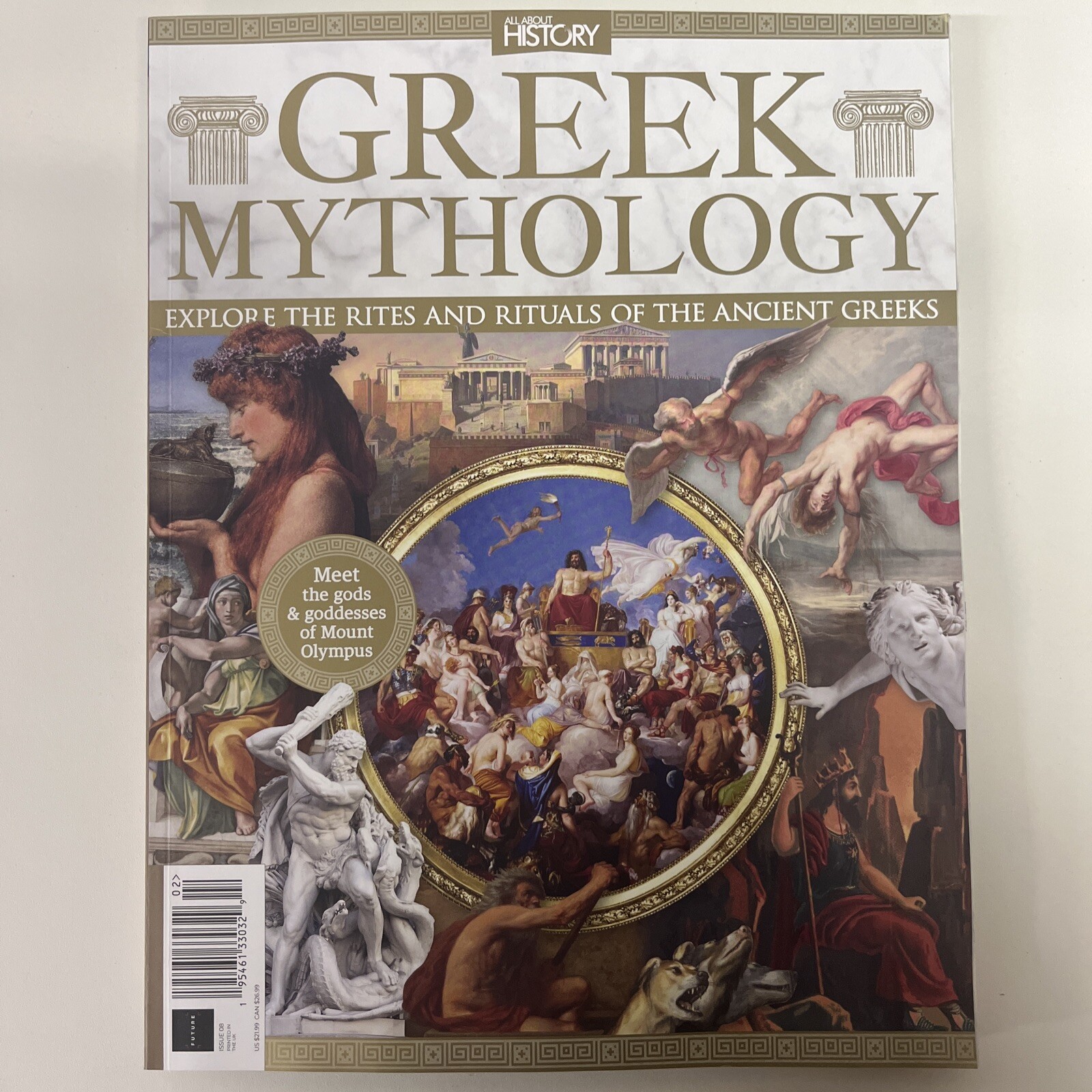 All About History Greek Mythology Magazine Rites Rituals Gods Issue 8 ...