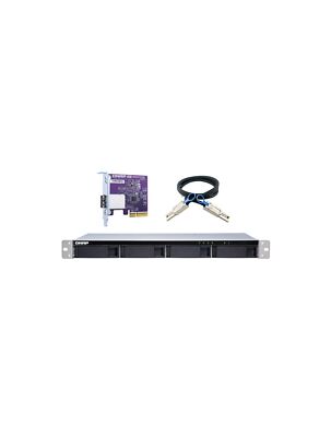 QNAP TL-R400S 4 Bay 1U Rackmount SATA 6Gbps JBOD Storage Enclosure ...