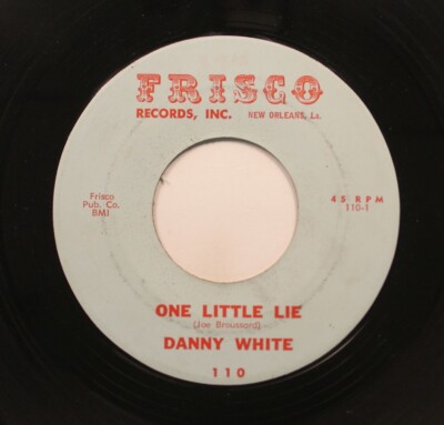 Northern Soul 45 Danny White - One Little Lie / Loan Me A Handkerchief ...